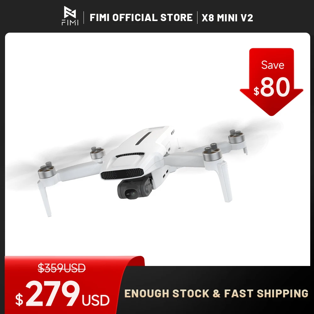 FIMI-Mini-Drone-X8-MINI-V2-Cam-ra-Cardan-3-Axes-Conception-Ultral-g-re ...
