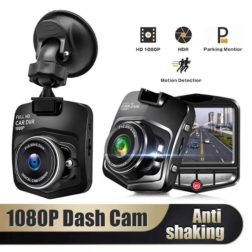 Universal-Car-Dash-Cam-1080P-Car-DVR-Driving-Recorder-2-2-LCD-Screen ...