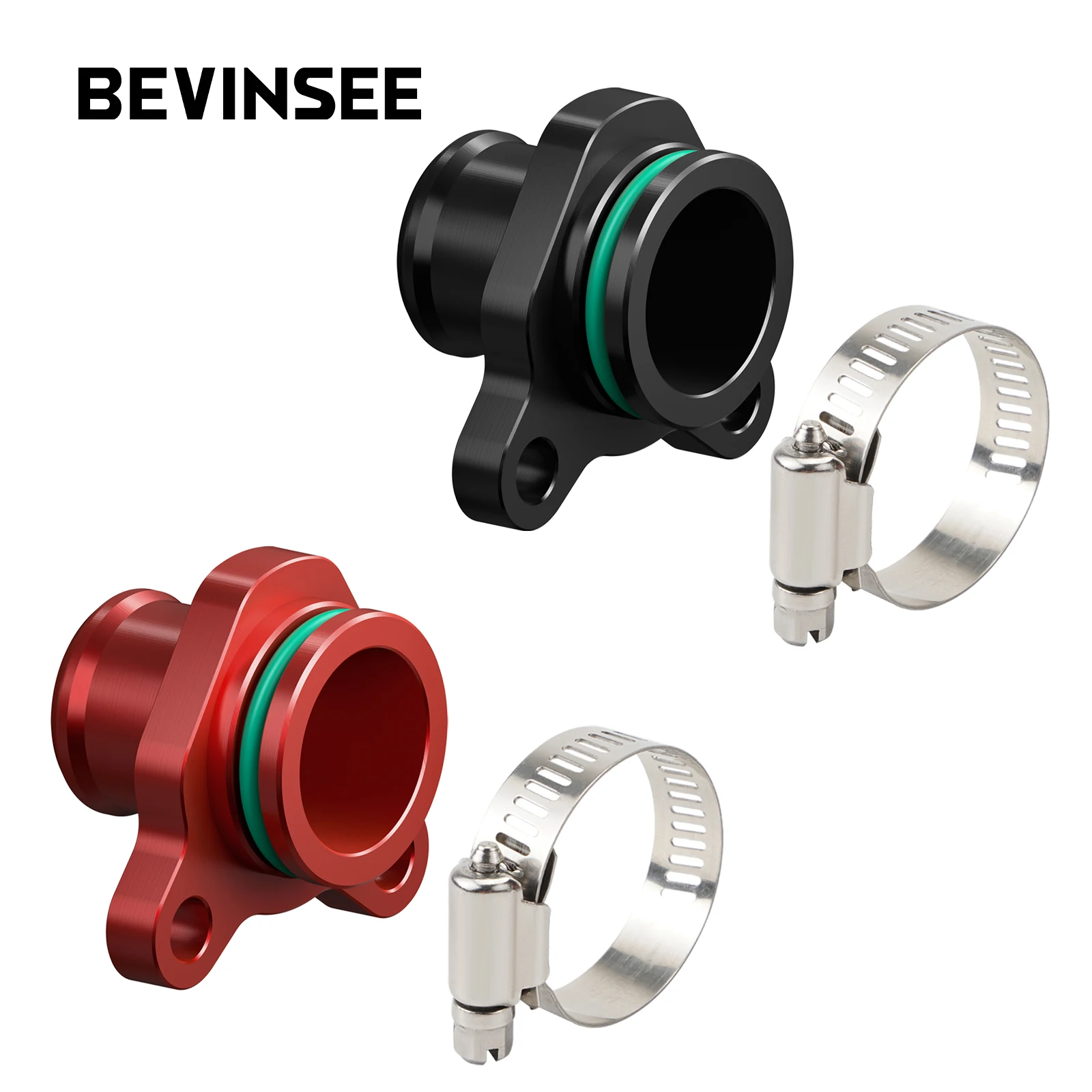 BEVINSEE-Water-Hose-Fitting-Aluminum-Coolant-Port-Plug-for-BMW-N54-N52 ...