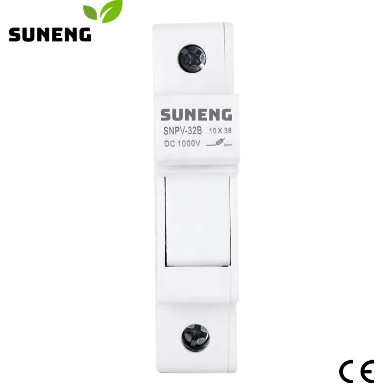 solar pv fuse holder and PV string fuse 1000V DC 10X38 for Photovoltaic ...