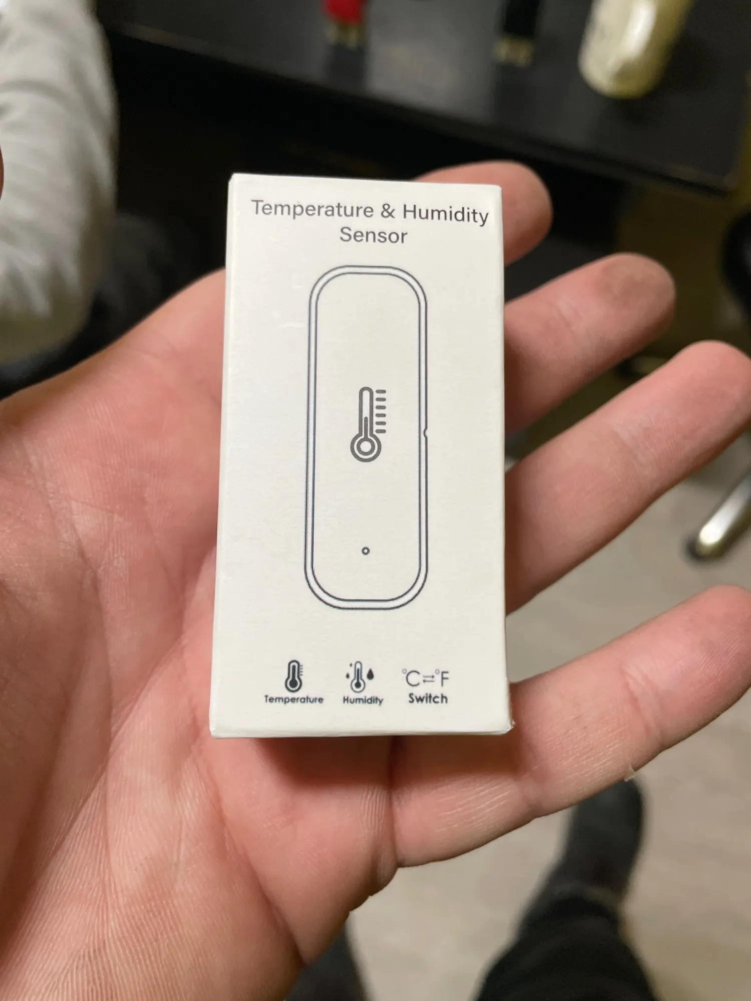 Smart Temperature Monitor Temperature and Humidity Sensor, Mobile App ...