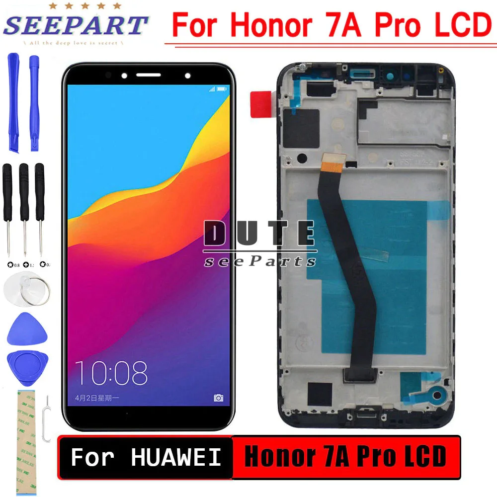 Pantalla probada de 5,7 "para Huawei Honor 7C, pantalla LCD de AUM L41 ...