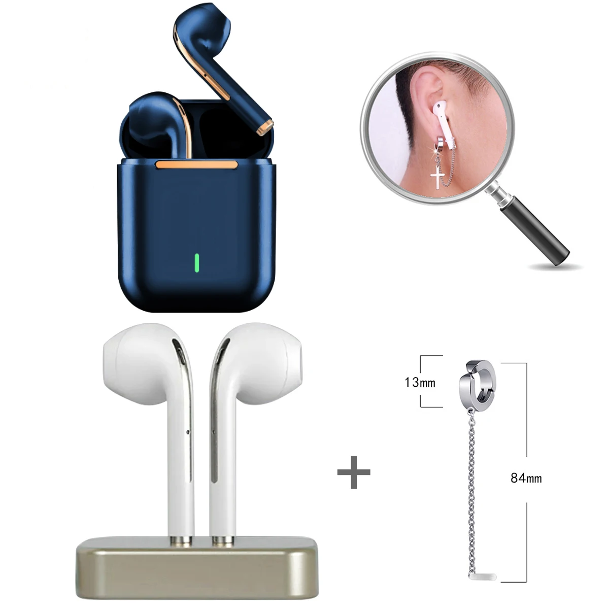 Earbuds-Wireless-Earphones-Noise-Cancelling-Bluetooth-5-3-Headphone-HD ...