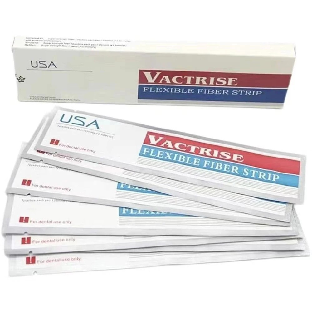 F-rula-de-fibra-Dental-tira-de-fibra-Flexible-de-vidrio-compuesto-de ...