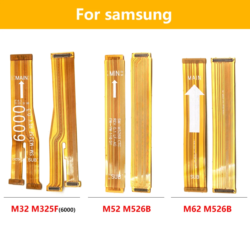 New-Main-Flex-Cable-For-Samsung-M52-M526B-M62-M625F-M32-M325F-Connect ...