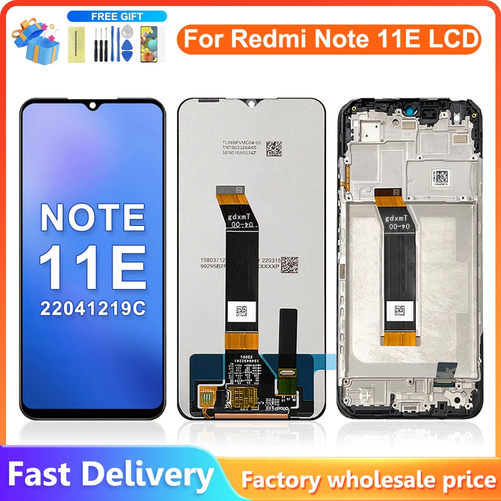 Pantalla-t-ctil-LCD-de-6-58-pulgadas-para-Xiaomi-Redmi-Note-11E-con ...