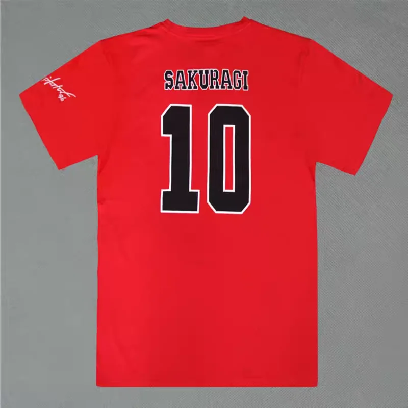 Anime Shohoku High Basketball Kids Jersey Cotton T-Shirt Sakuragi ...