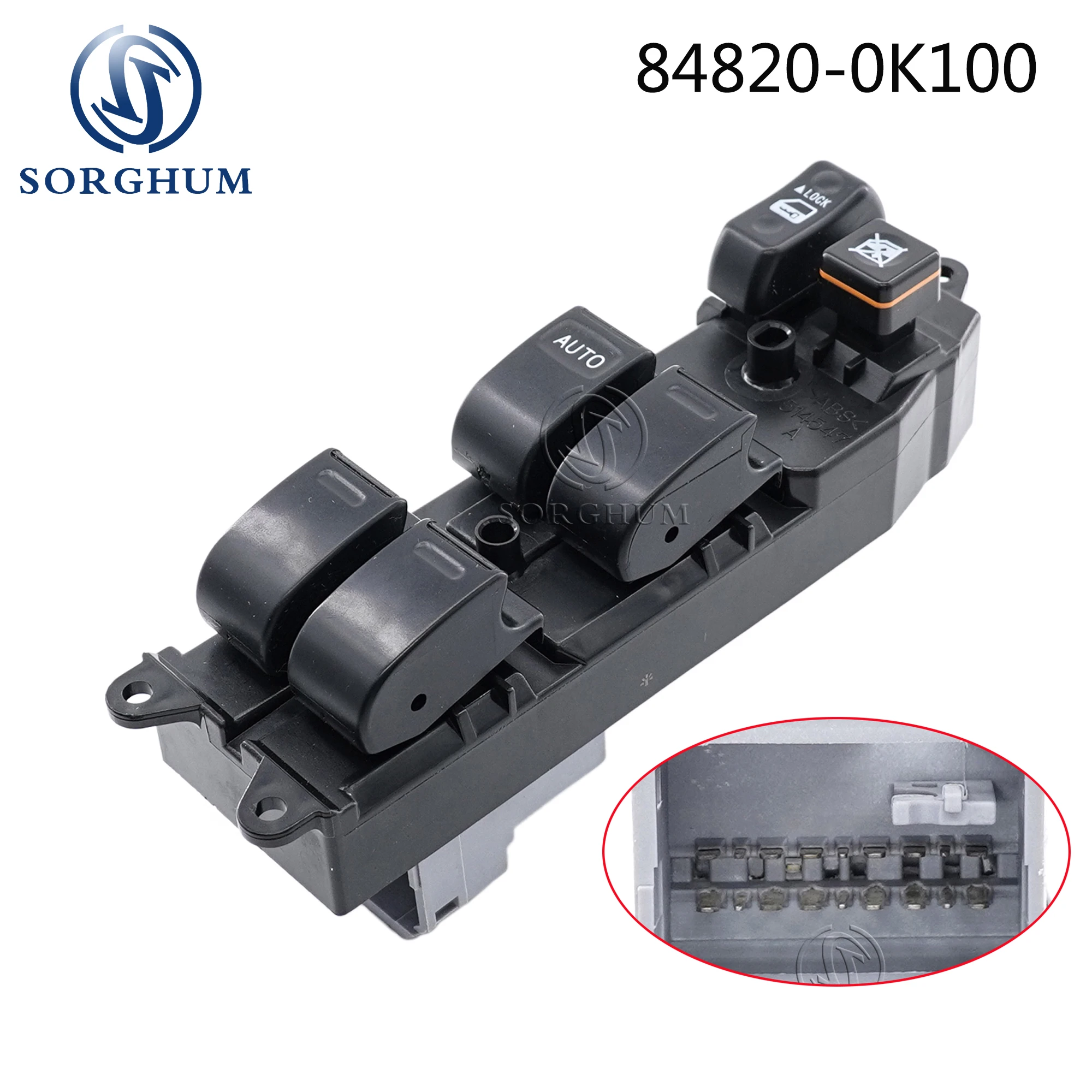 Sorghum 84820-0k100 84820-12480 Electric Power Master Power Window ...