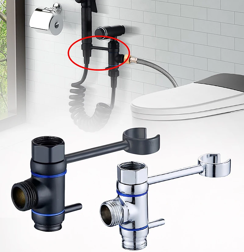 Shower-Head-Holder-Toilet-Sprayer-Bracket-360-Rotatable-Multifunction ...