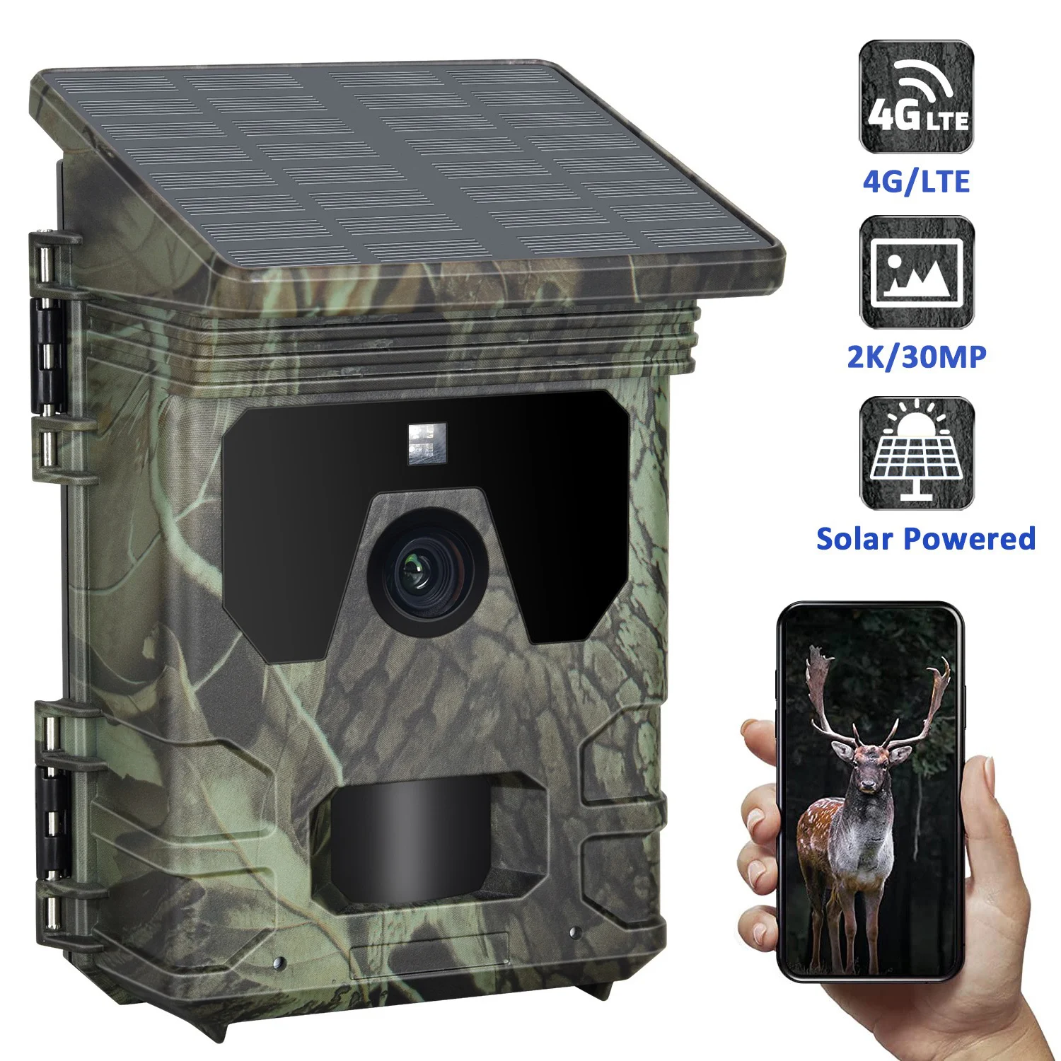 20MP-1080P-Wildlife-Tracking-and-Hunting-Camera-2600mAh-Solar-Panel ...