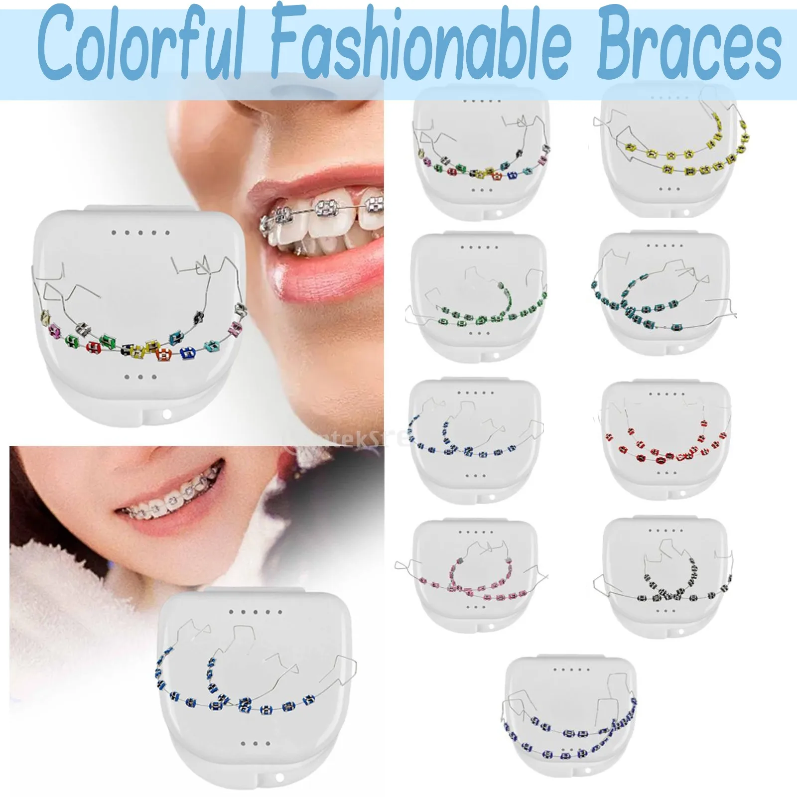 Colorful Fashionable Braces: A Stylish and Functional Solution for ...