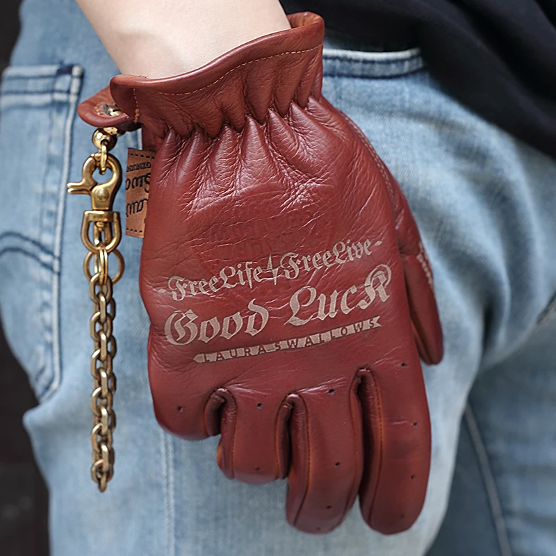 Leather-Retro-Motorcycle-Gloves-with-Chain-Leather-Men-s-First-Layer ...