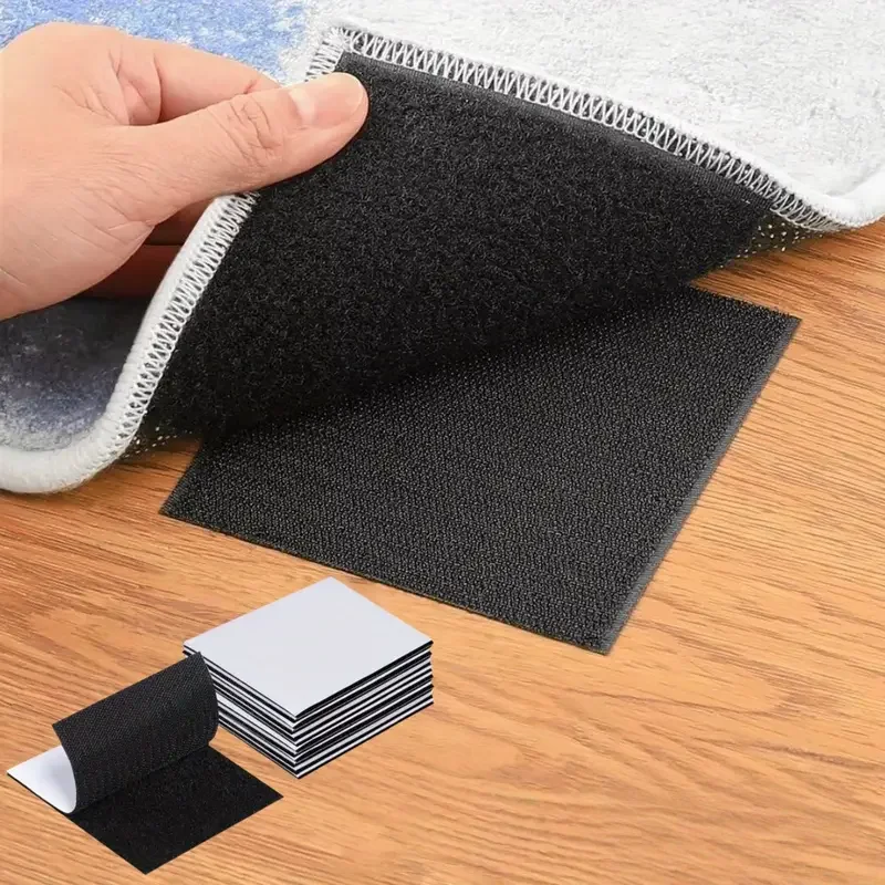 10pair 6cm/2.36inch Self-Adhesive Hook and Loop Tape Dot Double-Sided ...