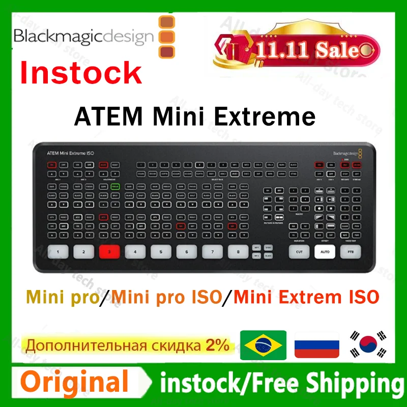 Original-Blackmagic-Design-ATEM-Mini-Extreme-ATEM-Mini-Pro-ATEM-Mini ...