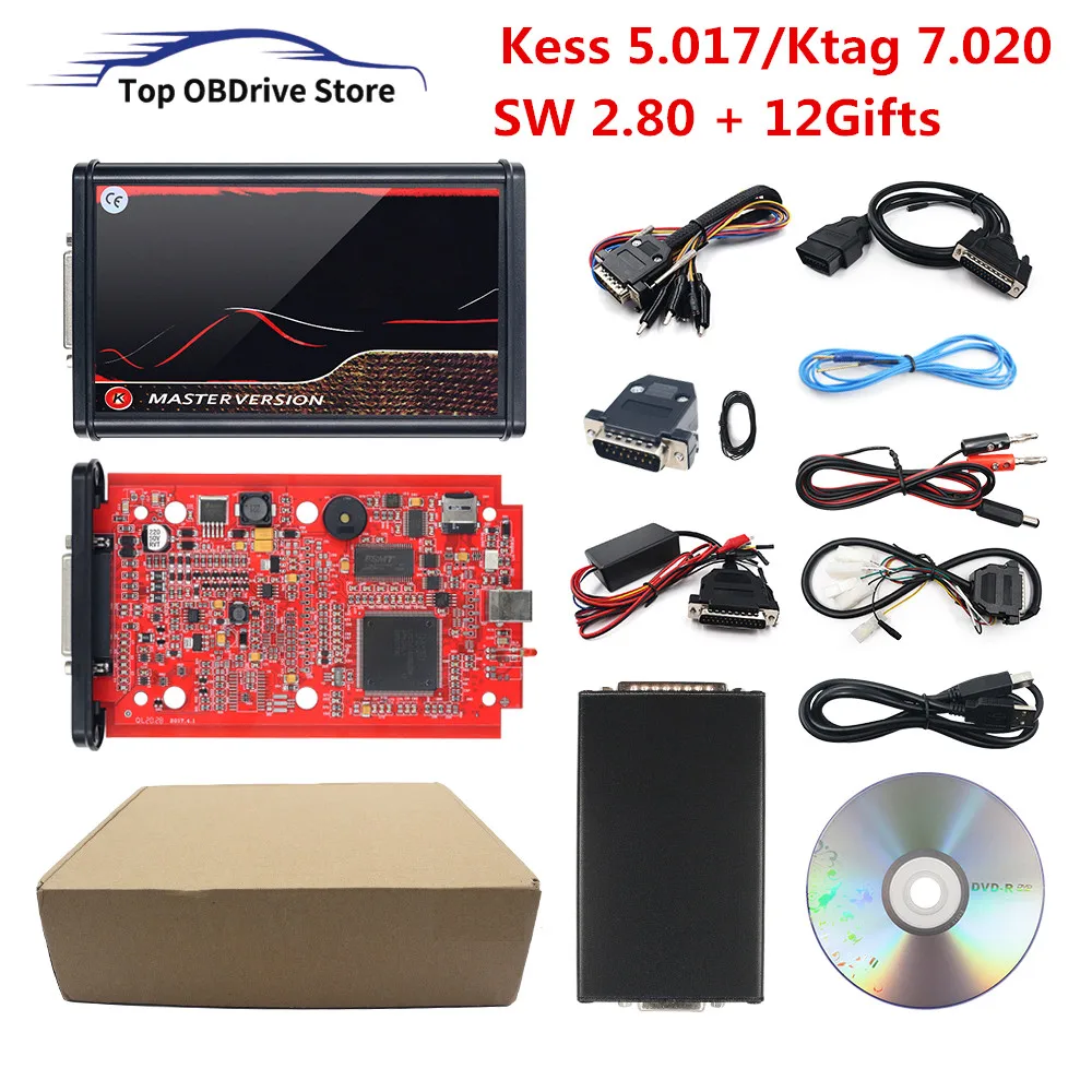 EU Version ECU Programming Tuning Tool For Kess Ksuite V2 V5.017 OBD2 ...