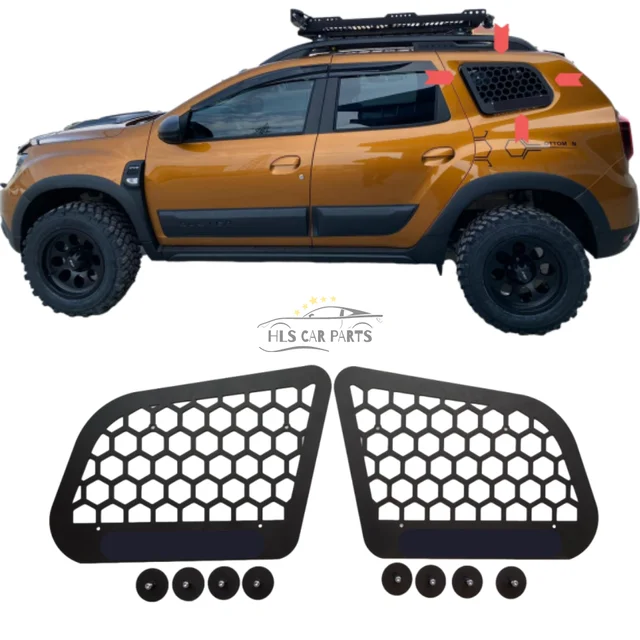 Guard of Wheel Arches and Doors for Dacia Duster 2018 ABS Plastic ...