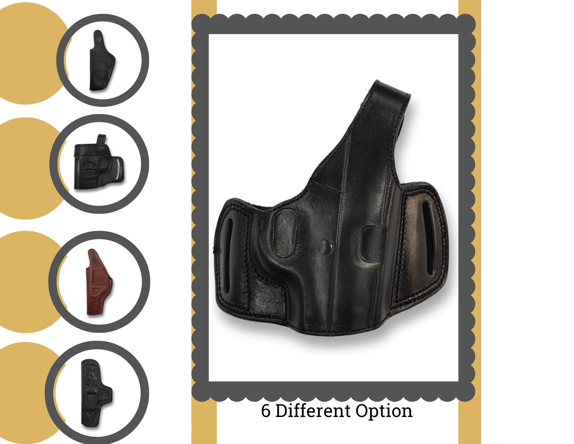ZIB GRİPS BROWNING FULLY COMPATIBLE GUN HOLSTER