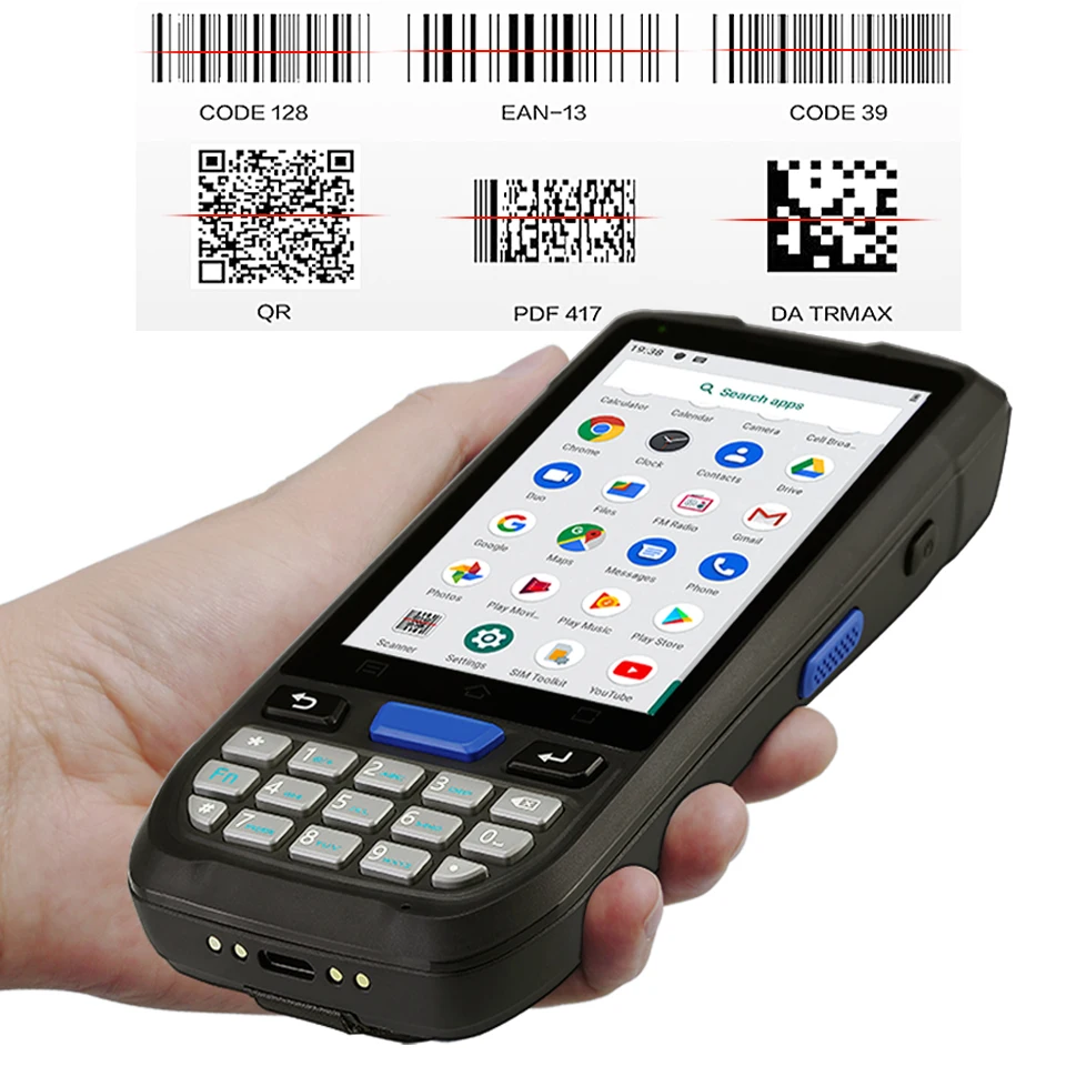 ENGONUS-Scanner-de-codes-barres-PDA-portable-1D-et-OJ-Android-bande ...