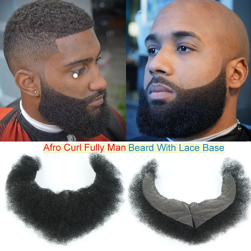 Full Beard Trimming Black Men