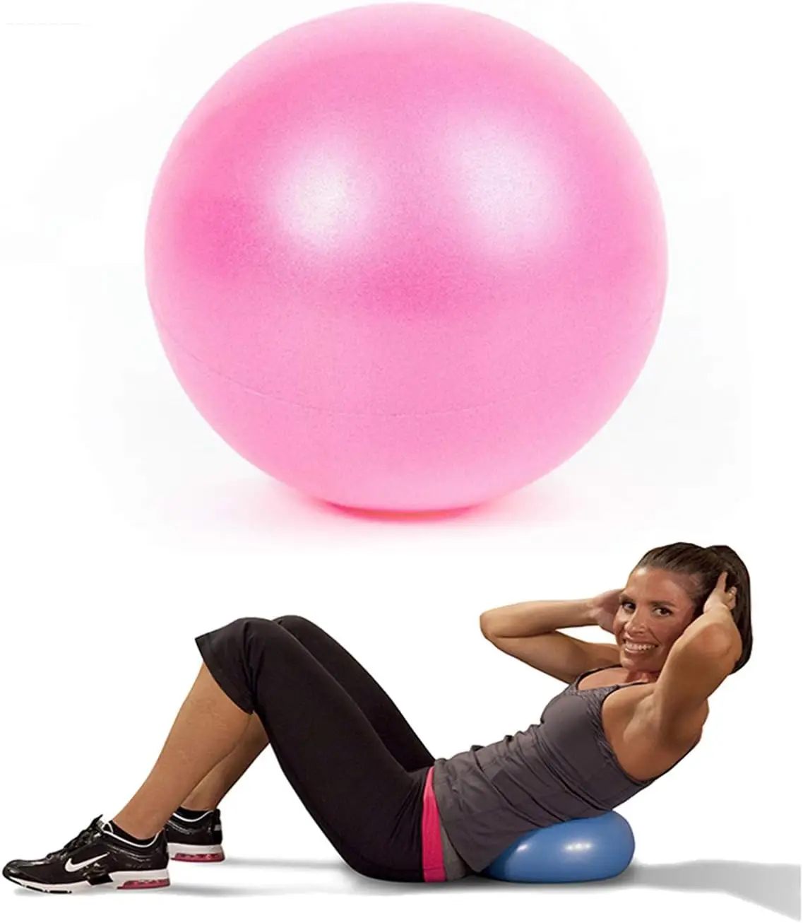 Mini-Yoga-Balls-Exercise-Ball-Fitness-Ball-with-25cm-Diameter-with ...