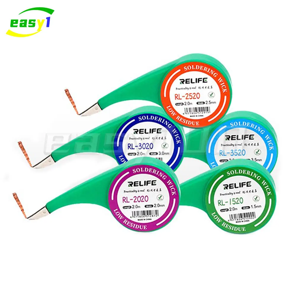RELIFE-Anti-Hot-Desoldering-Wick-Accurate-Control-Sucker-Braid-Repair ...