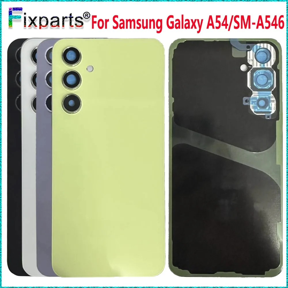 High Quality For Samsung Galaxy A54 Battery Cover Rear Door Glass ...