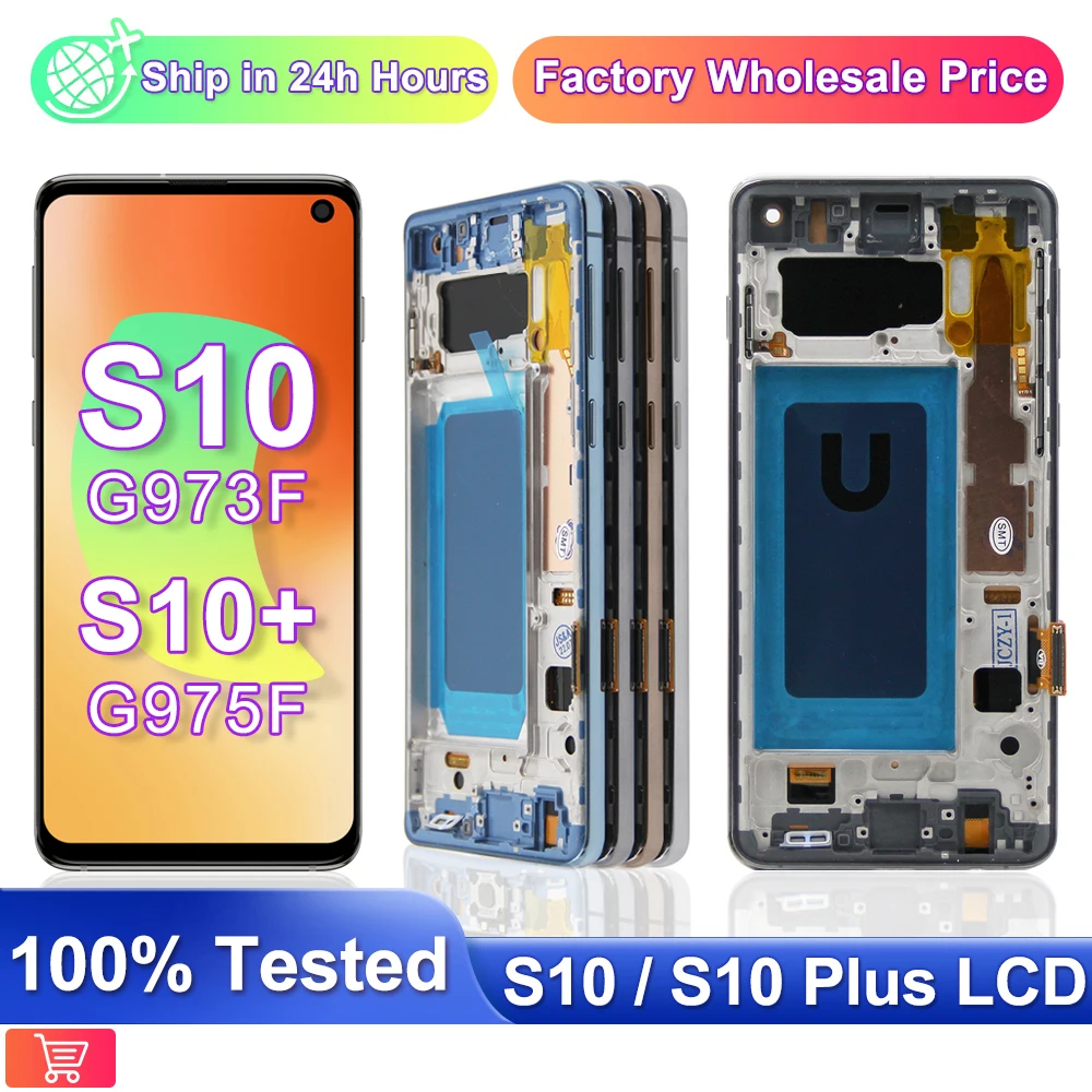 TFT-LCD-For-Samsung-S10-Plus-G975F-Lcd-Display-Digital-Touch-Screen ...