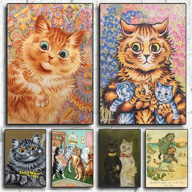 Louis Wain Poster