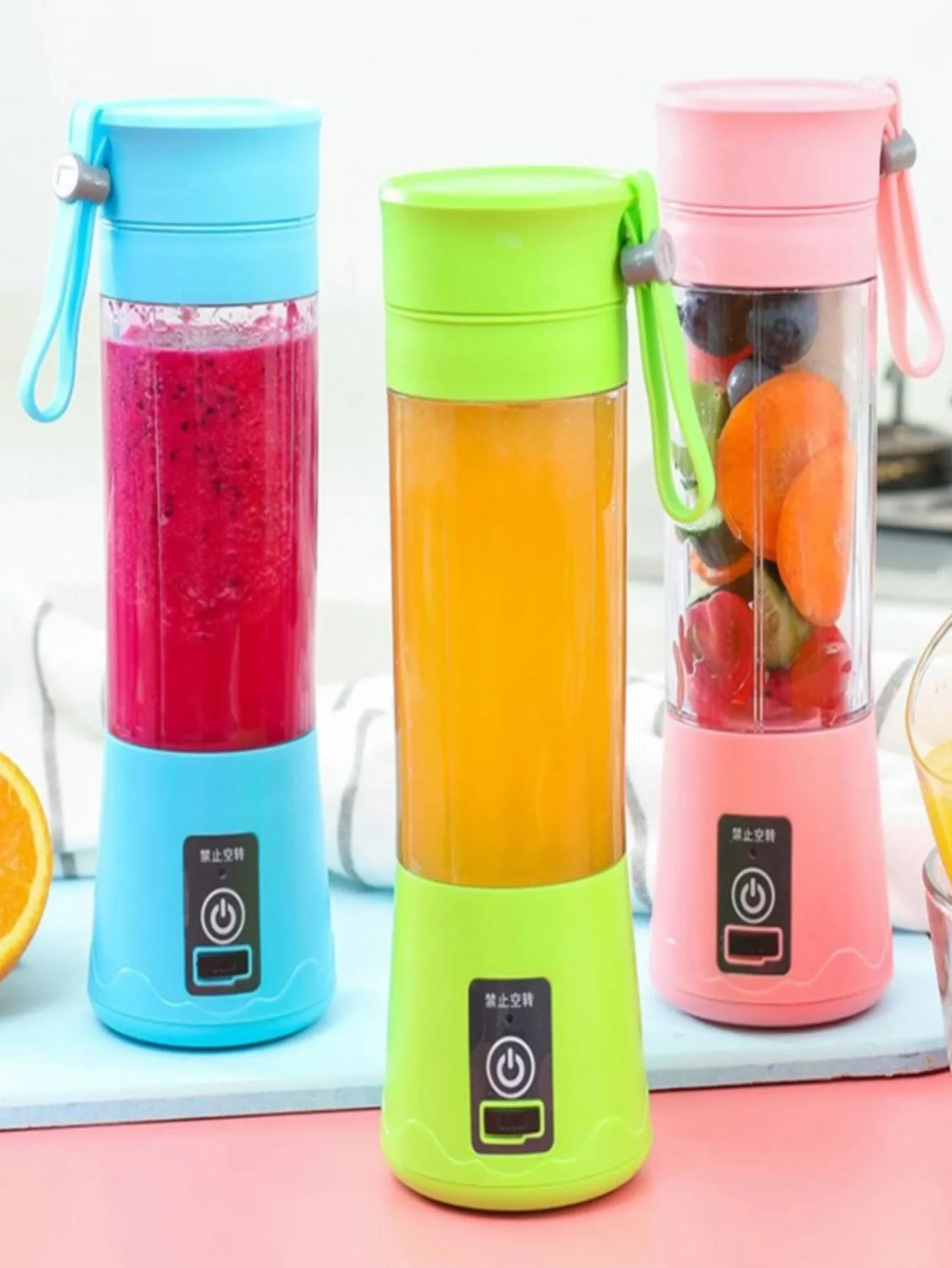Novo-Mini-Liquidificador-Port-til-Com-6-Laminas-Leve-em-qualquer-lugar ...