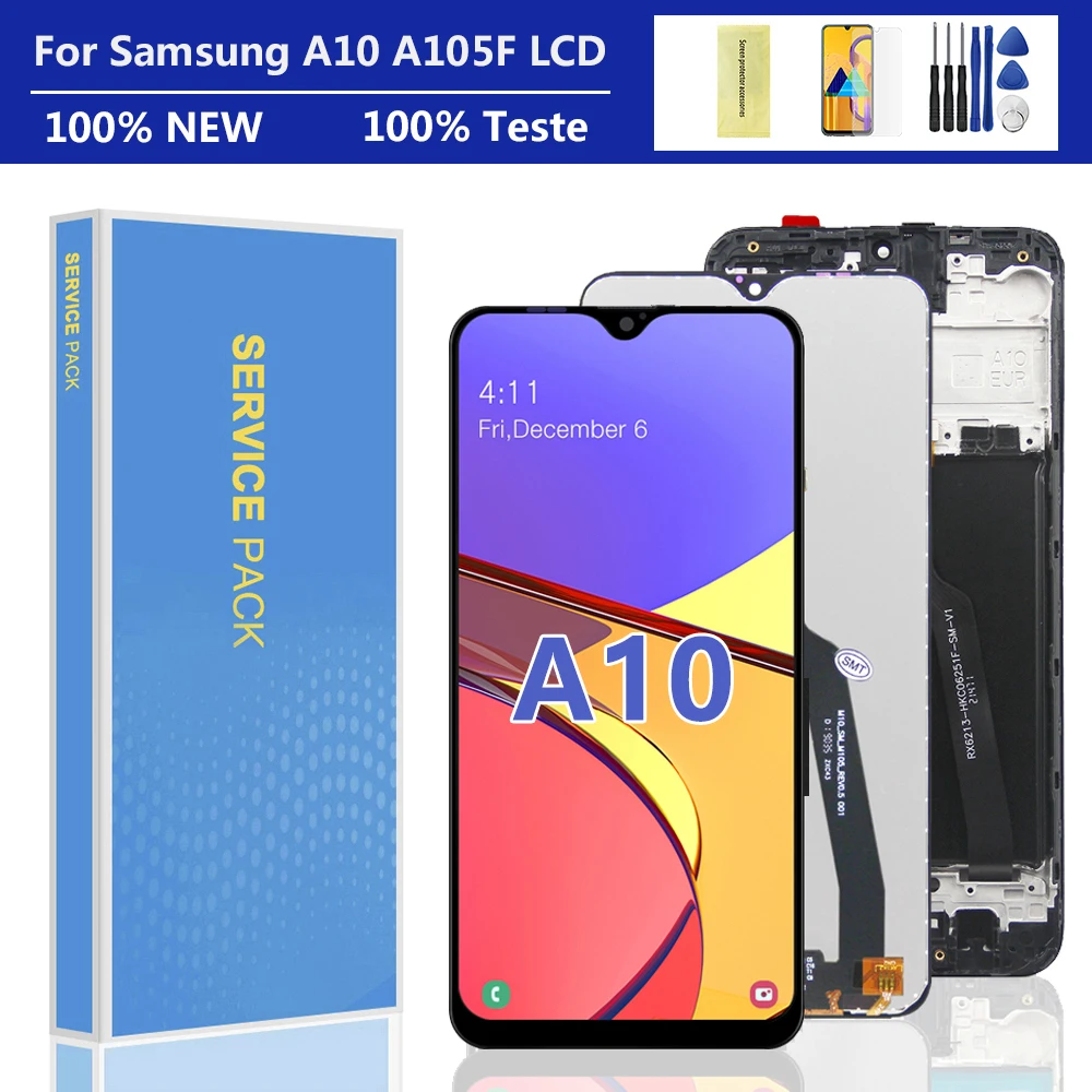 100-Tested-For-Samsung-A10-A105-lcd-display-Touch-Screen-Digitizer ...