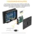 Raspberry Pi Case With Touchscreen & Fan Eviciv 7-10 Portable Monitor ...
