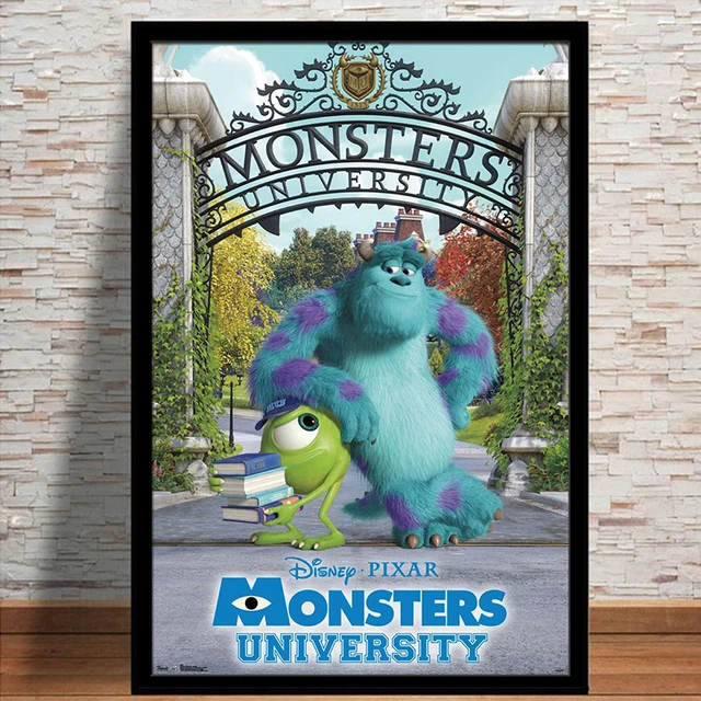Monster Inc University Poster