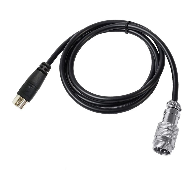 PS/2 MD6 to 9 Din Adapter Cable for Connect Thrustmaster TSS Handbrake ...
