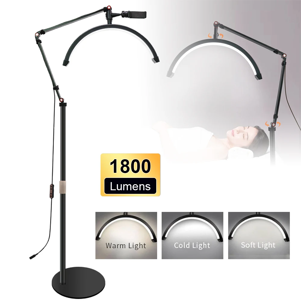 LED-Floor-Fill-Light-Com-Suporte-Maquiagem-Sal-o-De-Beleza-Live ...