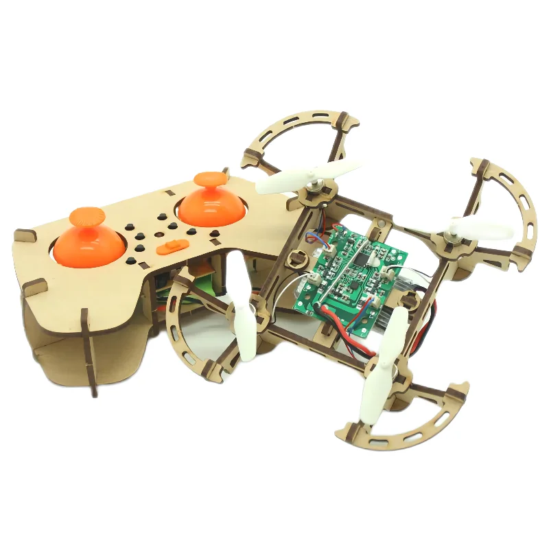 Quadcopter-DIY-kit-for-Arduino-Wooden-assembled-UAV-Hummingbird-drone ...