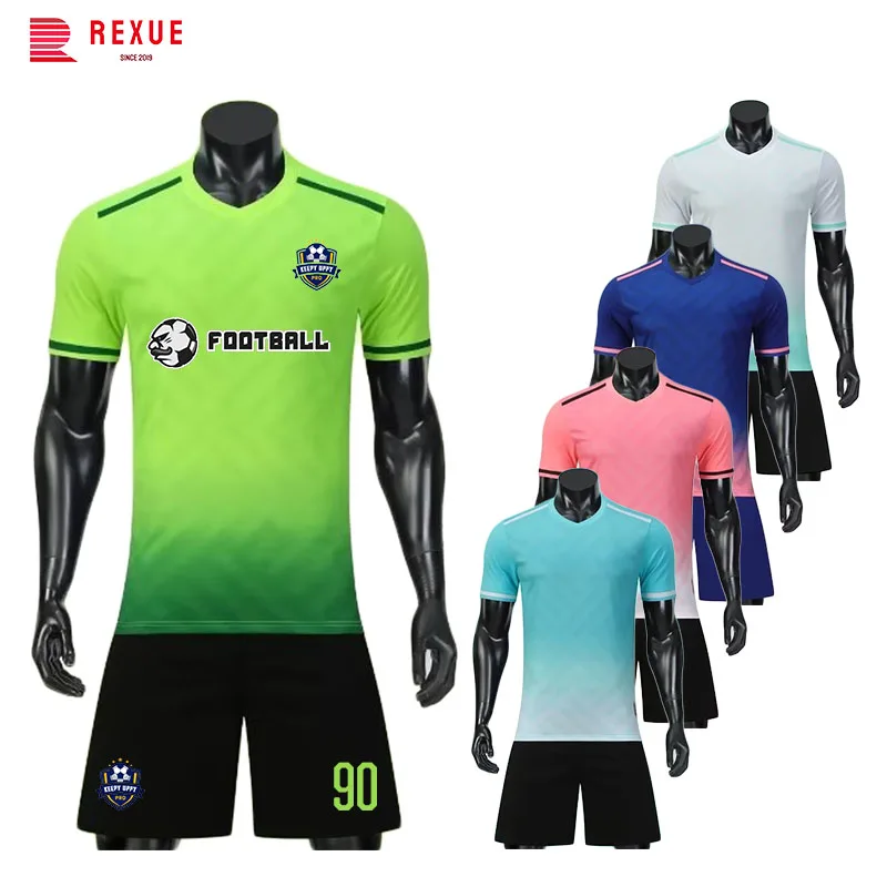 Men Children Football Training Jersey Sets Personalized Custom Women ...