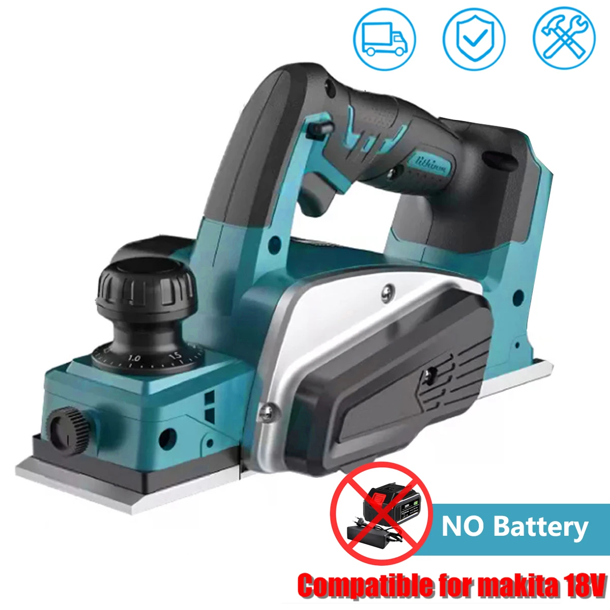 15000RPM-18V-Rechargeable-Electric-Planer-Cordless-Hand-Held-Wood ...