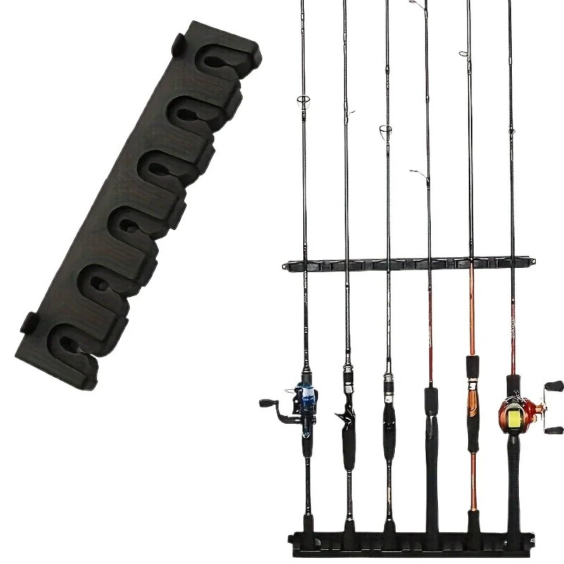 6-Rods-Capacity-Vertical-Horizontal-Fishing-Rod-Holder-Wall-Mounted ...