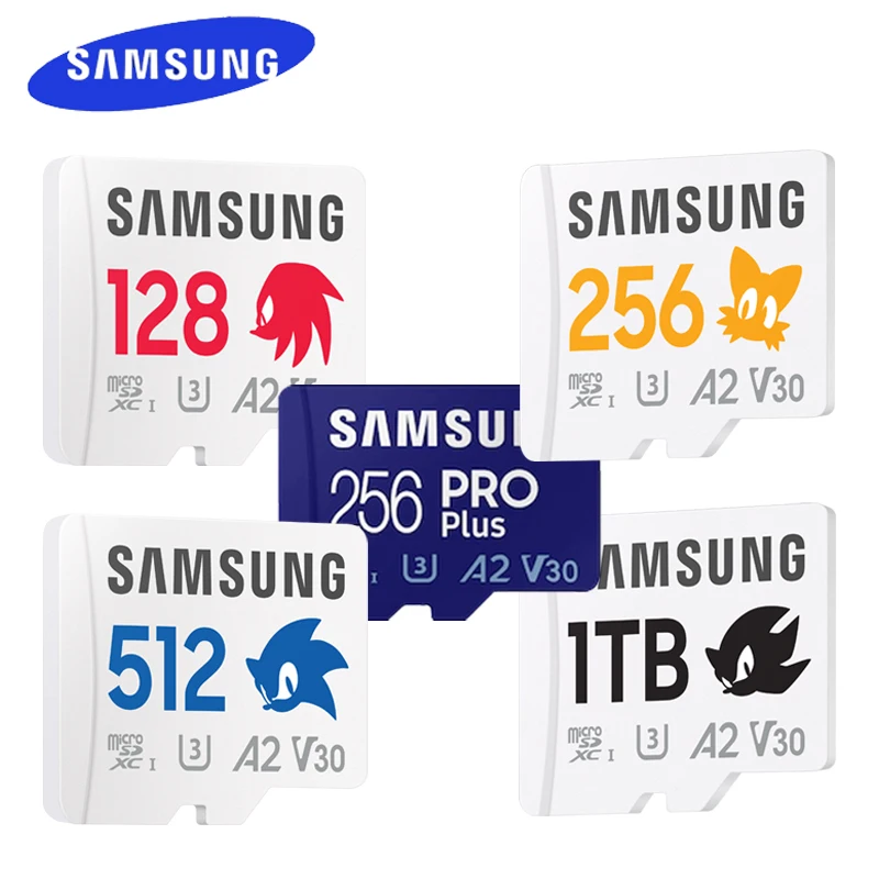 SAMSUNG PRO Plus Micro SD Micro SD/TF Card 256gb 128gb 1Tb Flash Micro ...