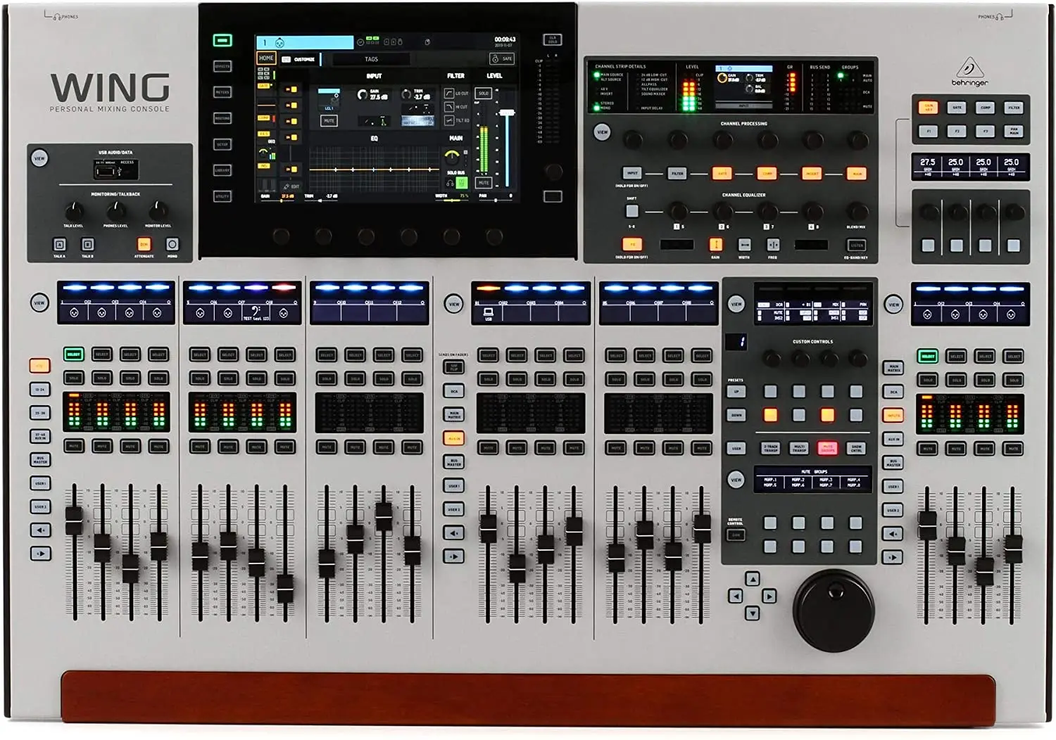 Nova chegada para Behringers AVA 48 canais Mixer Digital de Áudio ...