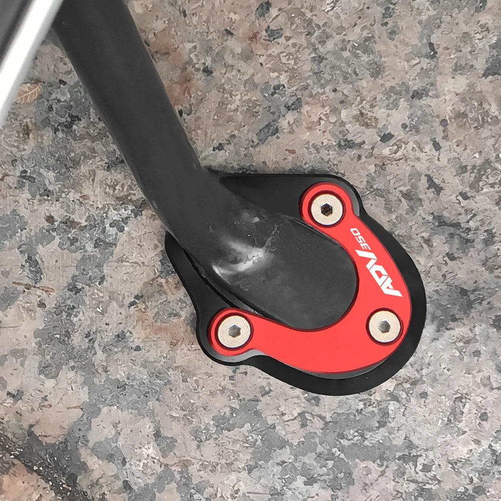 Side Stand Enlarge Plate Kickstand | 2022 Honda Adv 150 Accessories ...