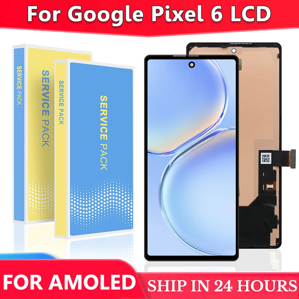 OLED-para-Google-Pixel-6-LCD-con-marco-GB7N6-G9S9B16-pantalla-t-ctil-digitalizador-reemplazo ...