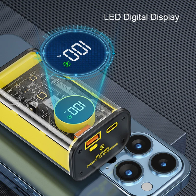 Power Bank 10000mAh PD Type-C/USB 22W KAPBOM KA-918