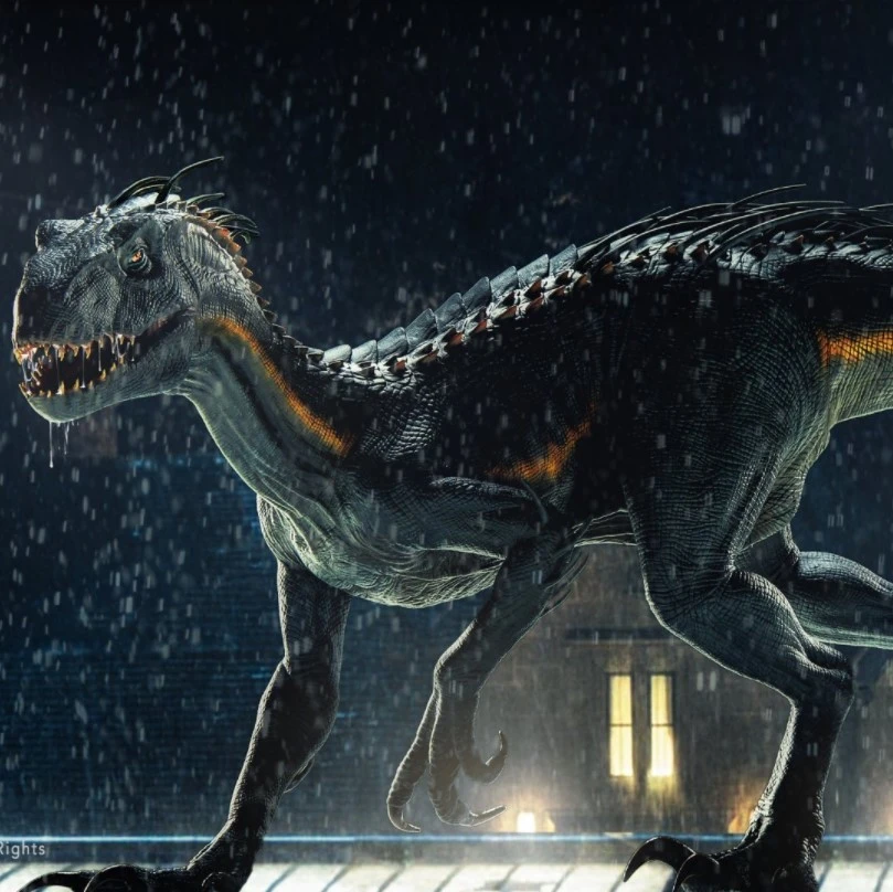 W dragon Indoraptor 1:15 dinosaurios prehistóricos animales juguete ...