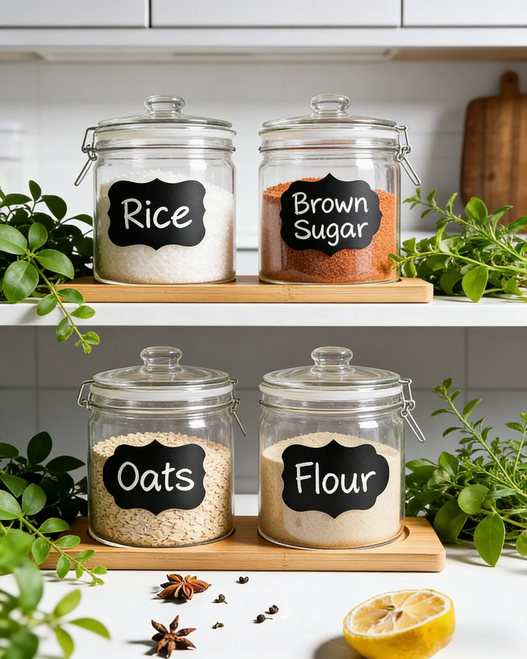 Adhesive Irregular Labels & Pen Set (36Pcs): Reusable Write-On Stickers ...