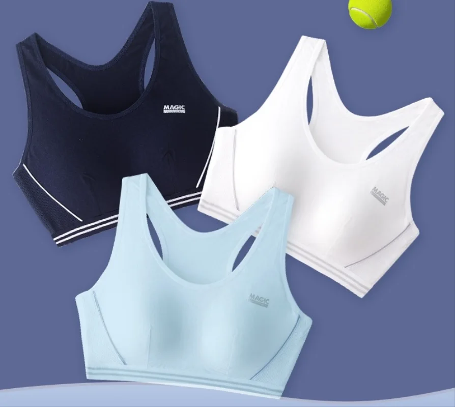 Kids-Teens-Girls-Sport-Vest-Bra-Puberty-Gym-Underwear-Wireless-Teenager ...