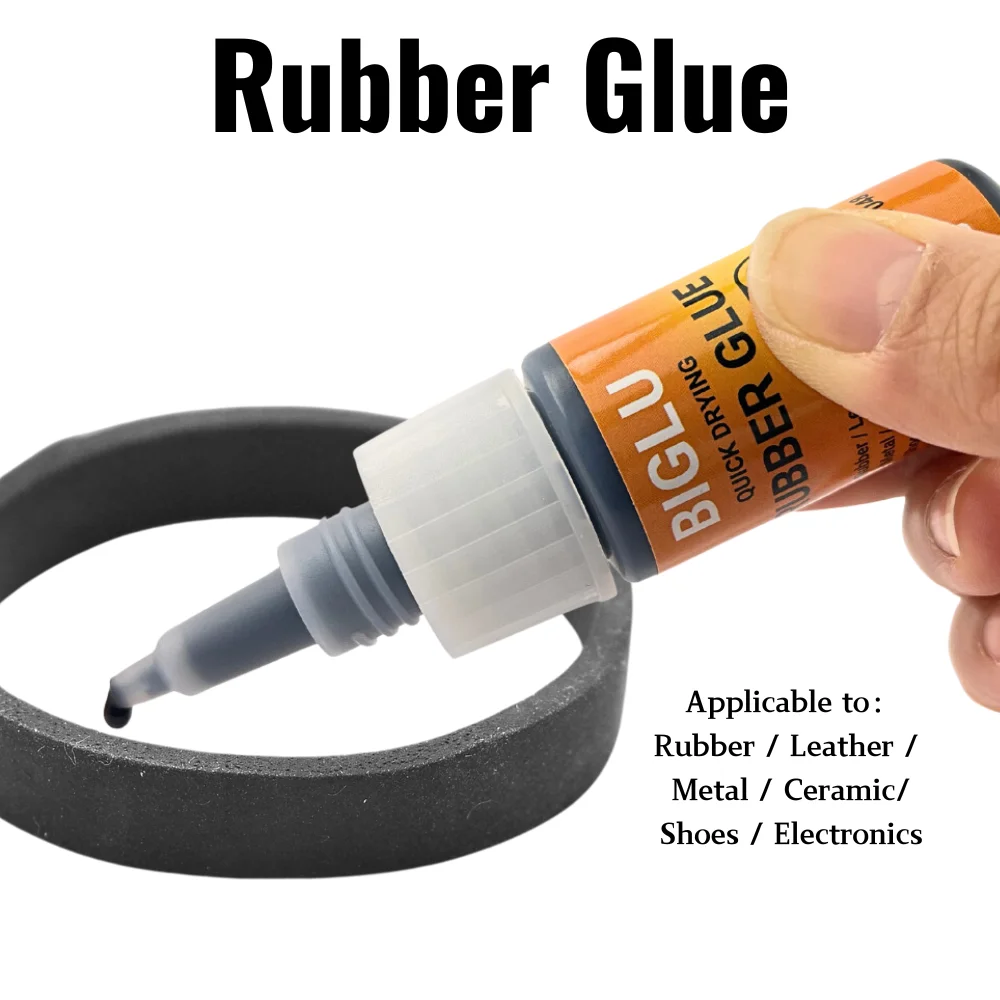 BIGLU-20g-Instant-Bond-Black-Rubber-Glue-Tire-Wear-resistant-Non ...