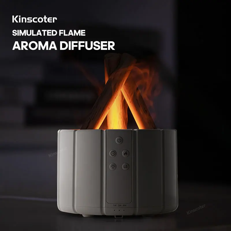 Firelight-Aroma-Diffuser-Bonfire-Air-Humidifier-Ultrasonic-Cool-Mist ...