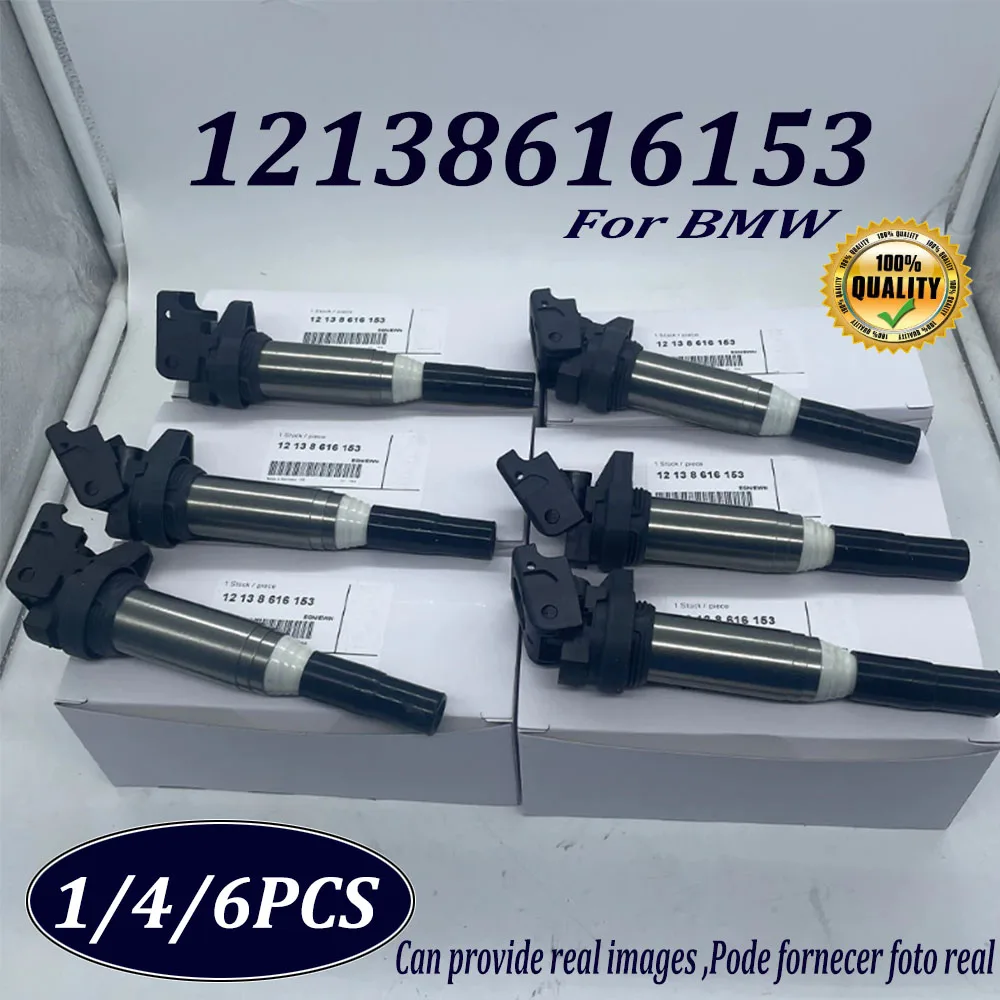 1-4-6-PCS-12138616153-12137594596-Ignition-Coil-Ignition-System-For-BMW ...