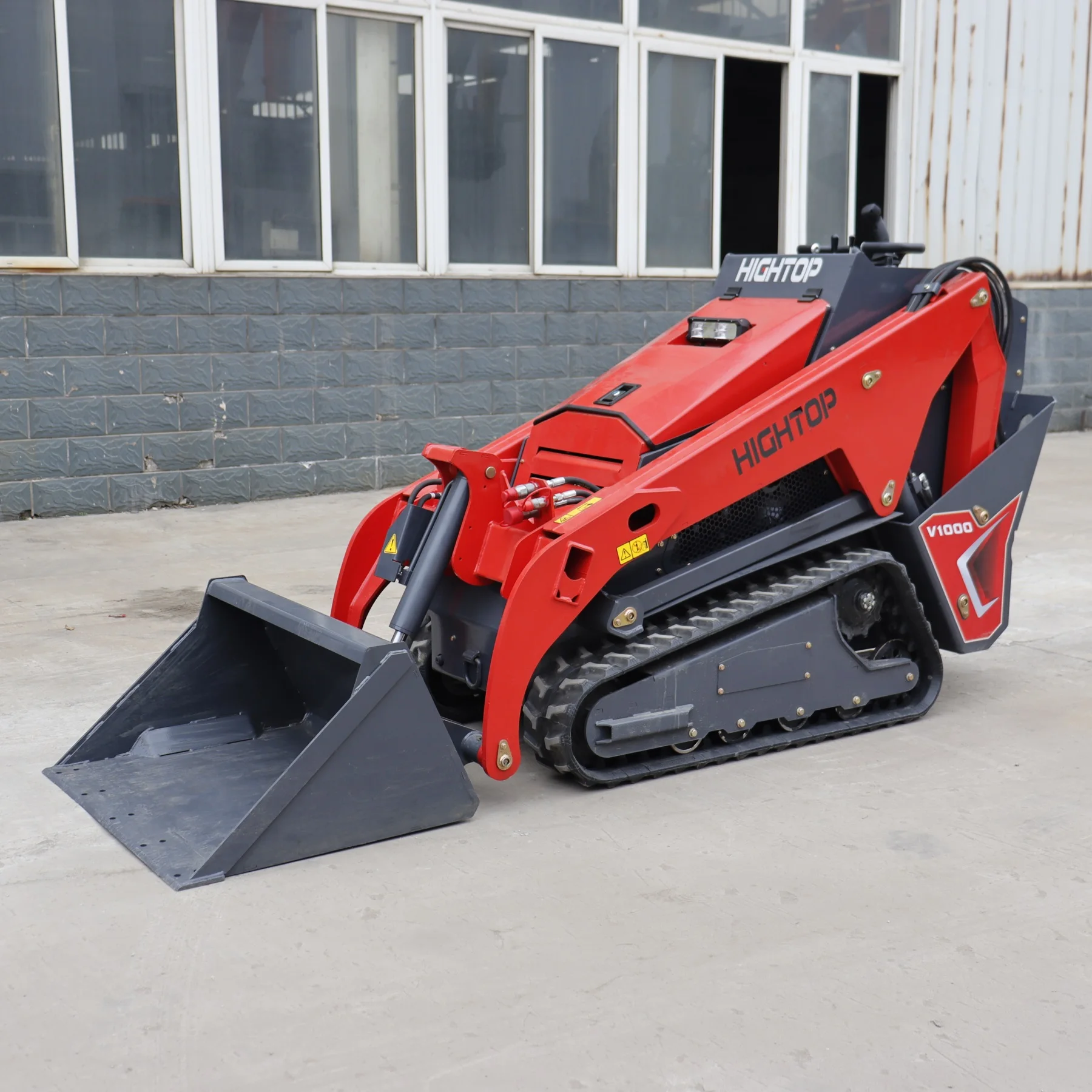 Mini-Skid-Steer-Loader-with-Wide-Bucket-Wheeled-Compact-Skid-steer ...